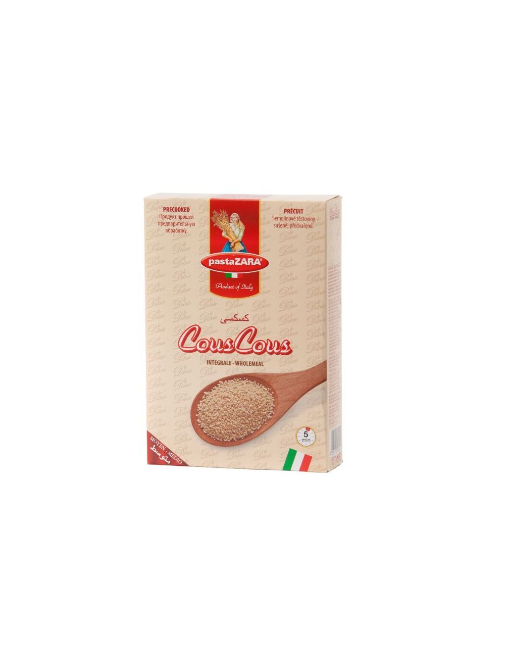 Comprá por Mayor Couscous Integral Pastazara 12 x 500 g.